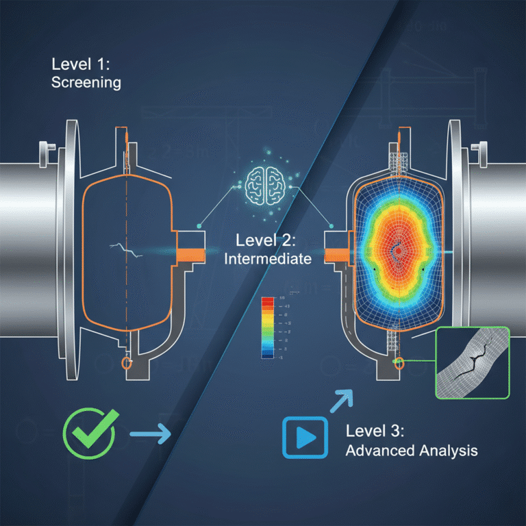 API 579 FFS: Assessment Levels 1–3 Explained | ED