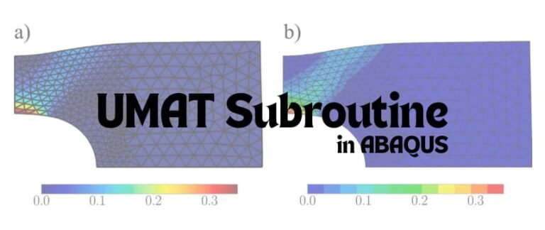 Abaqus UMAT Subroutine: Simple Guide with Example Code | ED